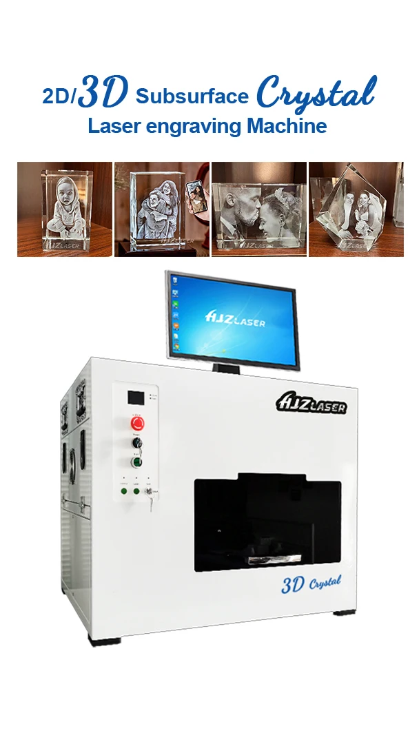 3D Crystal Engraving Laser Machine - High-Accuracy Gift Printing