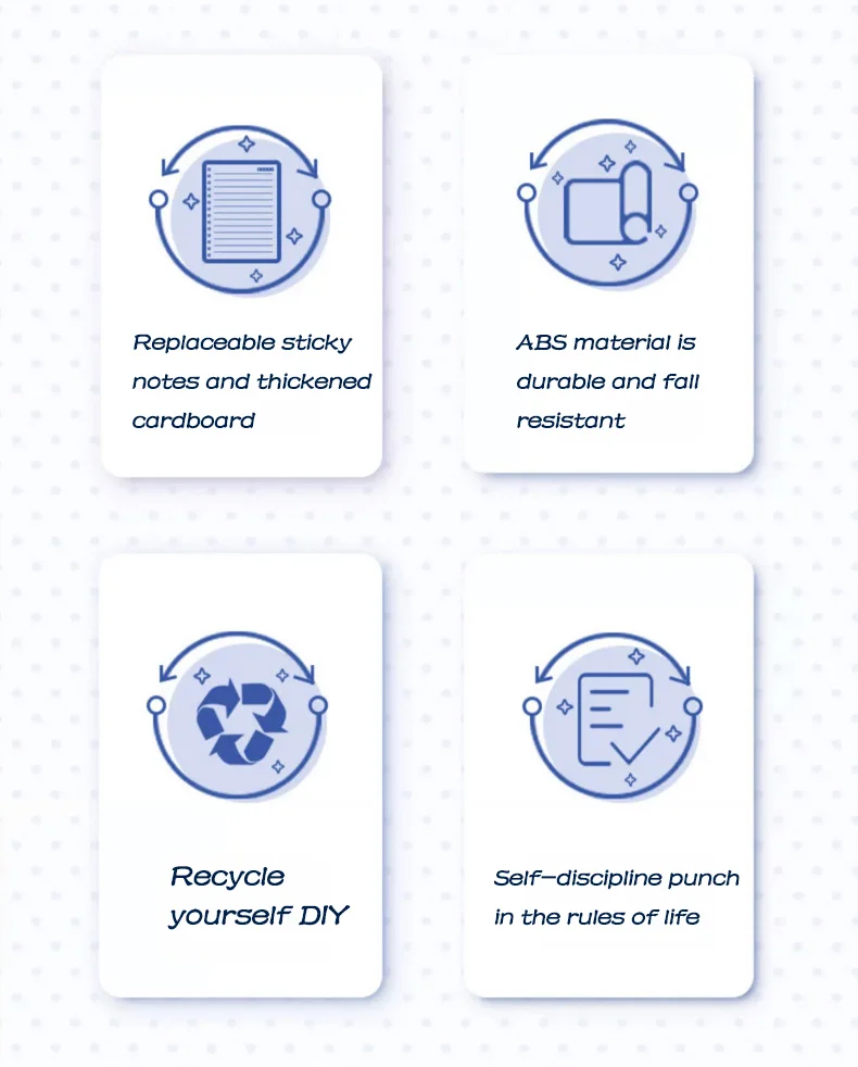 Reusable Checklist Board - Develop Good Habits & Discipline