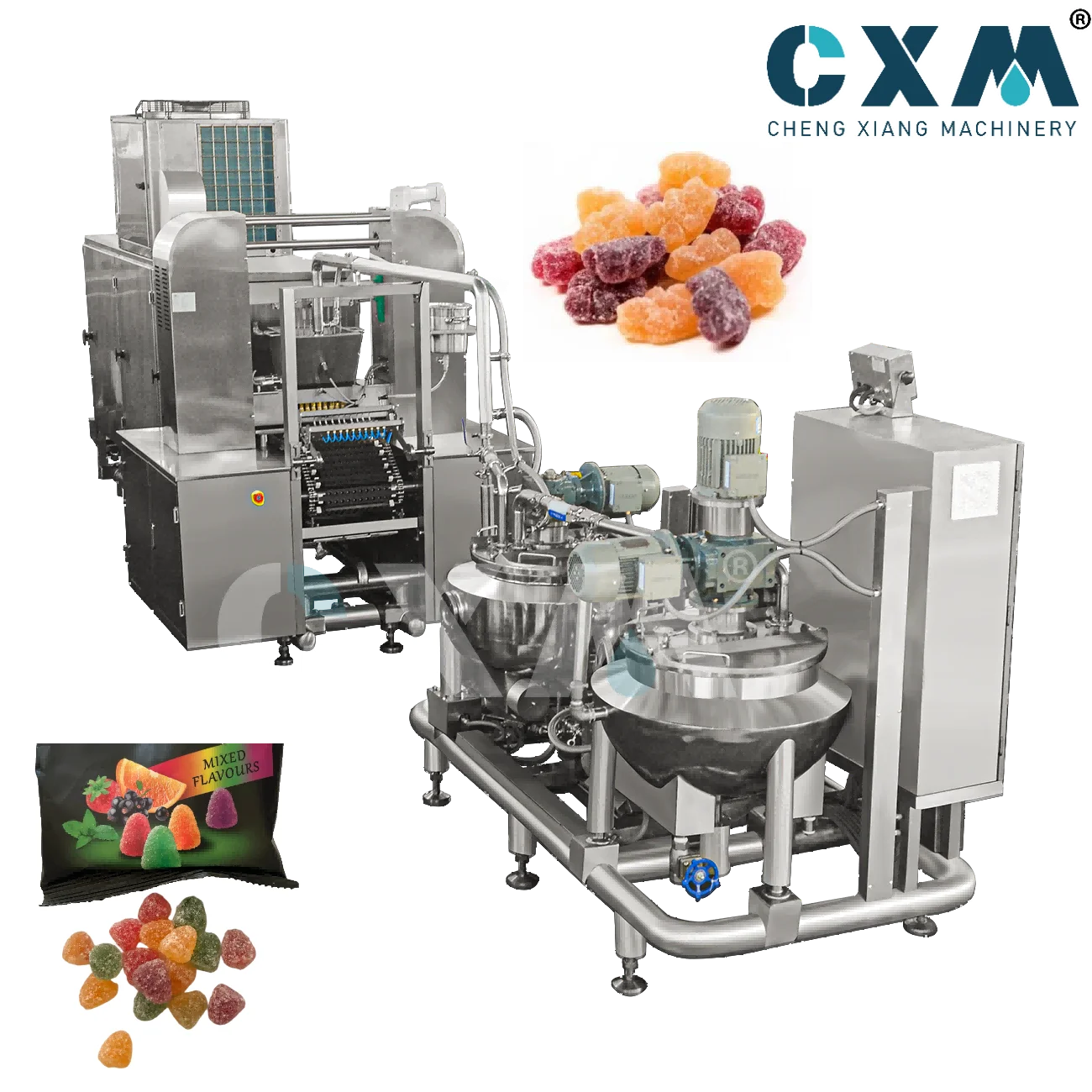 Food grade moisture proof pouches Toffee Hard Candy Making Machine ...