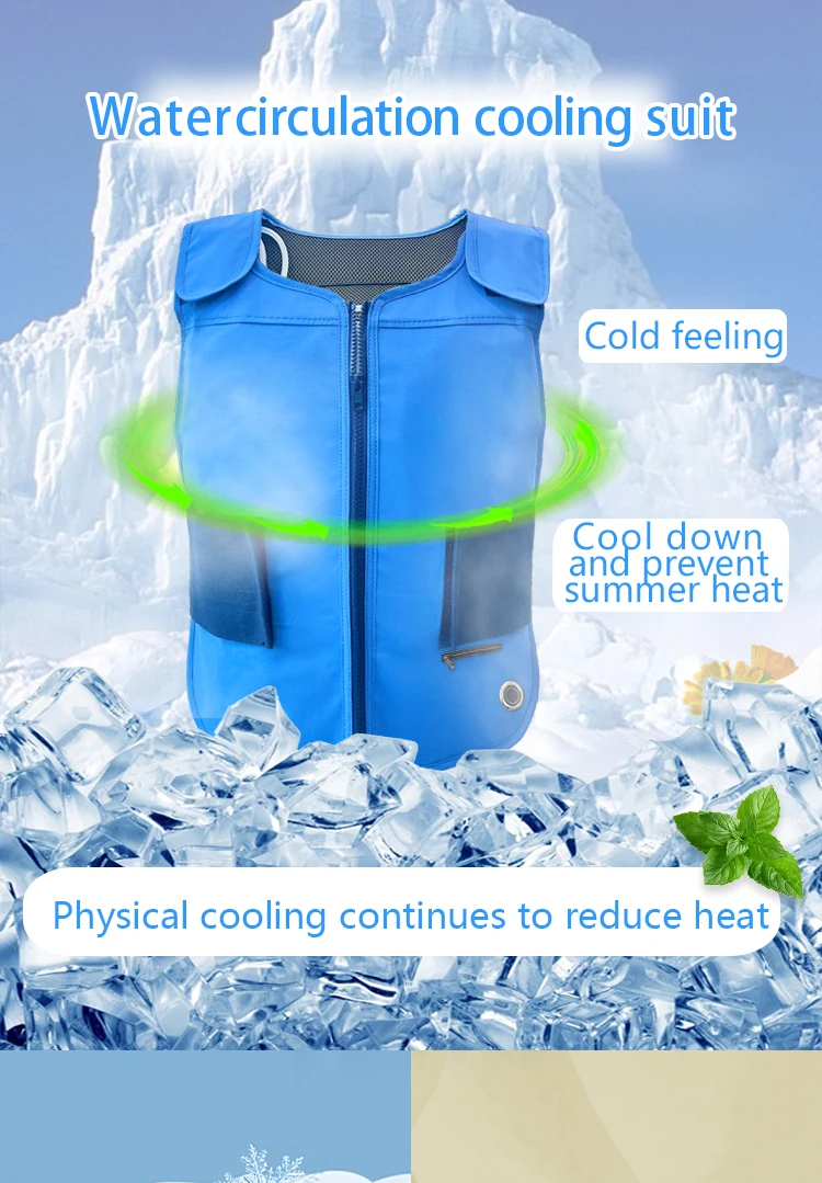 Water Cycle Vest - Efficient Cooling for Hot Work Environments