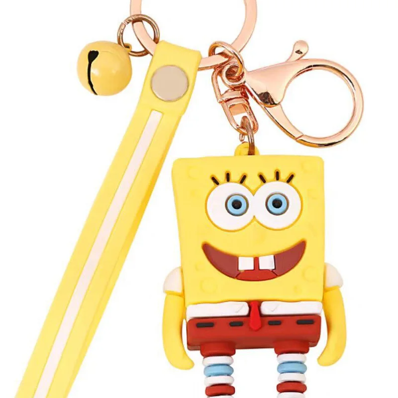 Squidward Car - Silicone Keychain Figure Star Squidward Tentacles