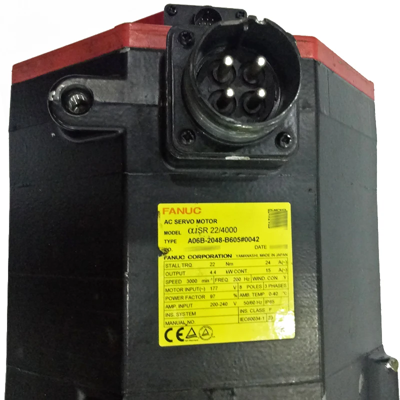 Fanuc Ac Servo Motor A06b-2048-b605#0042 - Buy A06b-2048-b605#0042 ...