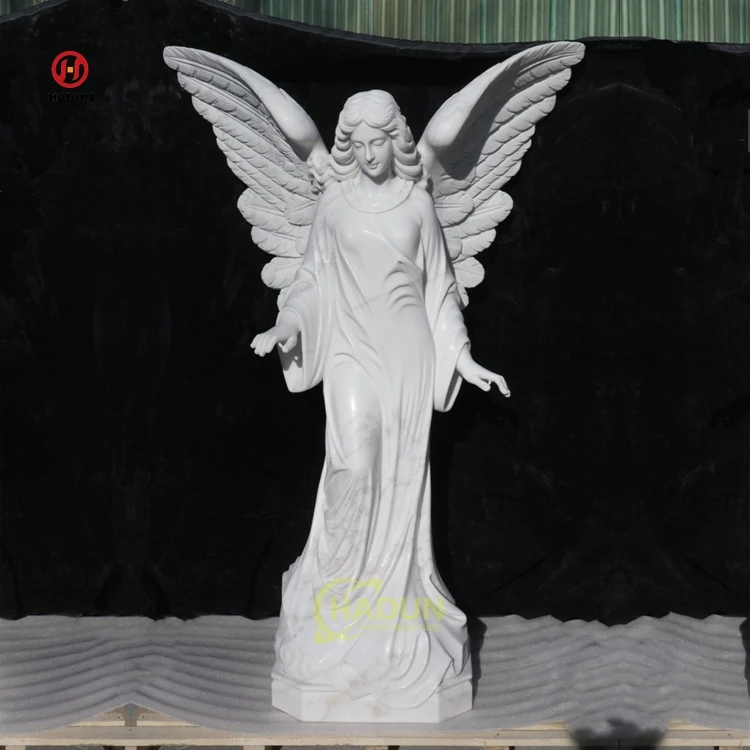 Outdoor Garden Life Size Greek Marble Guardian Angel Sculpture - Buy ...