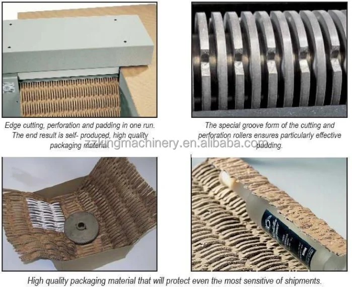 425 Mm Recyclable Waste Corrugated Cardboard Shredder