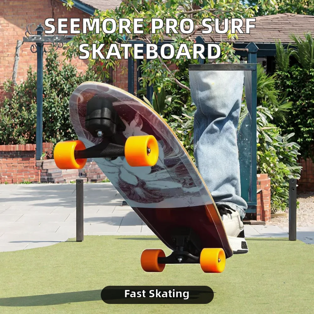 SeeMore Professional Road Surfboard Custom Complete Surfskate with High ...