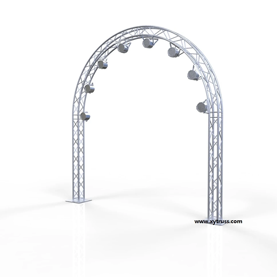 Arco de meta con estructura selling TRUSS