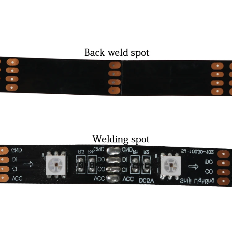 Shiji Lighting 60led/m APA102C Flexible LED Strip for KTV