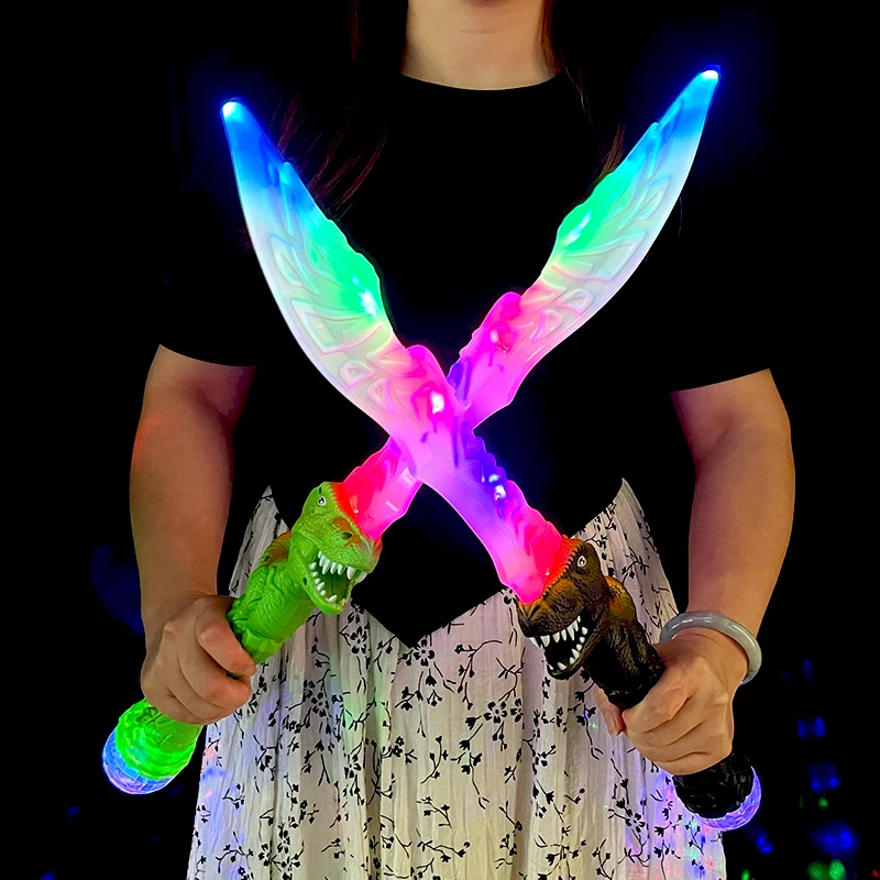 Wholesale LED Sword Multi-Color Light-up Halloween Toys