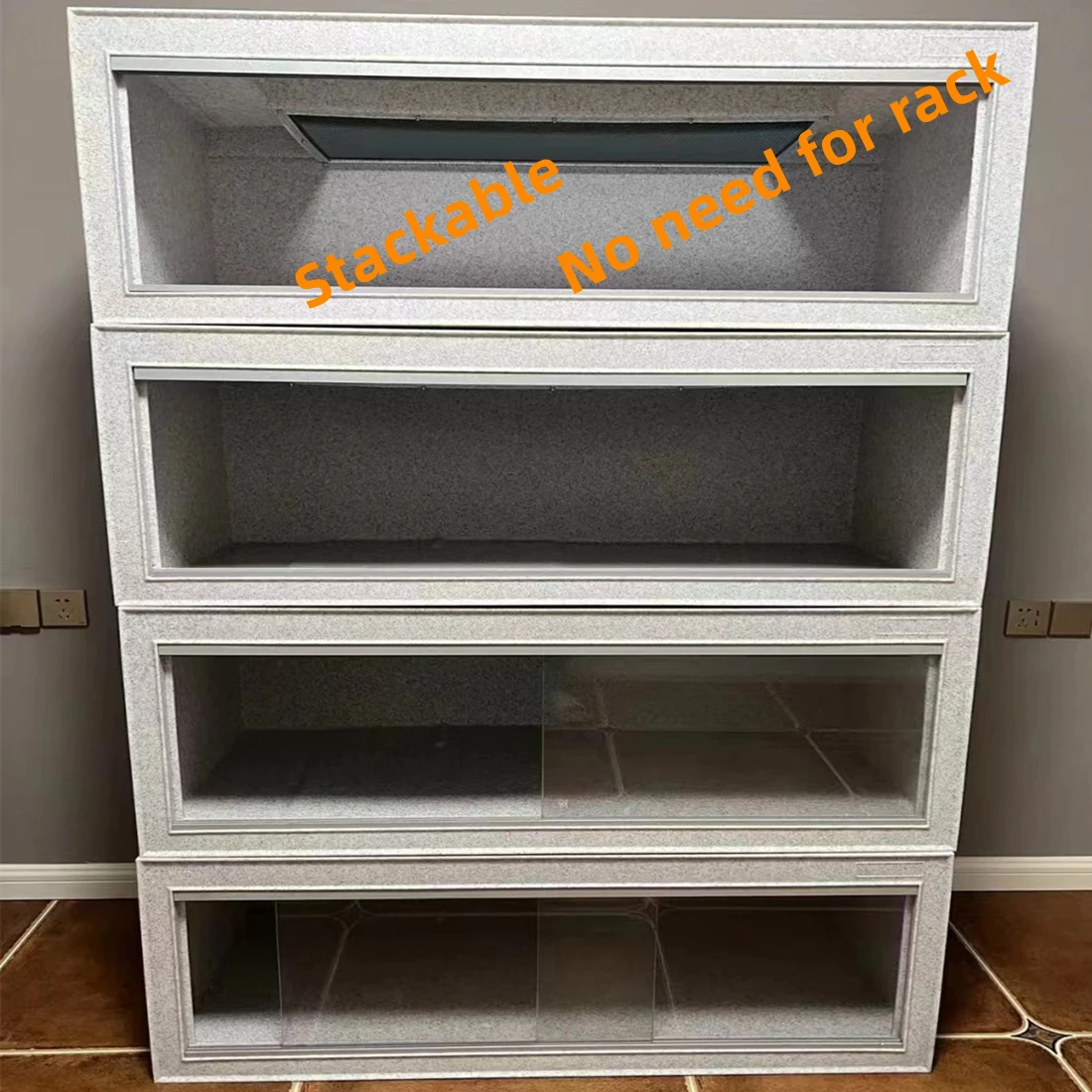 Pet Animal Reptile Show Display Cases Turtle Lizard Cages Abs Snakes ...