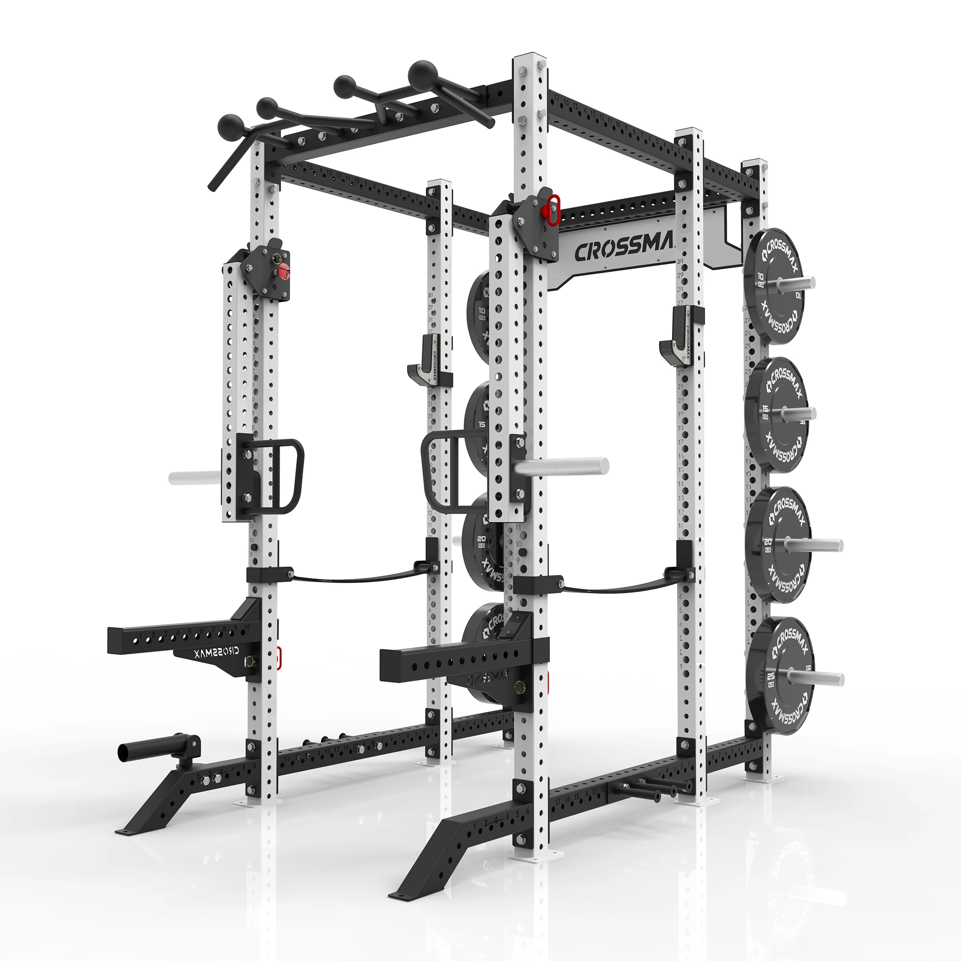 Crossmax Commercial Power Rack Gym Squat Rack With Lat Pull Down - Buy ...