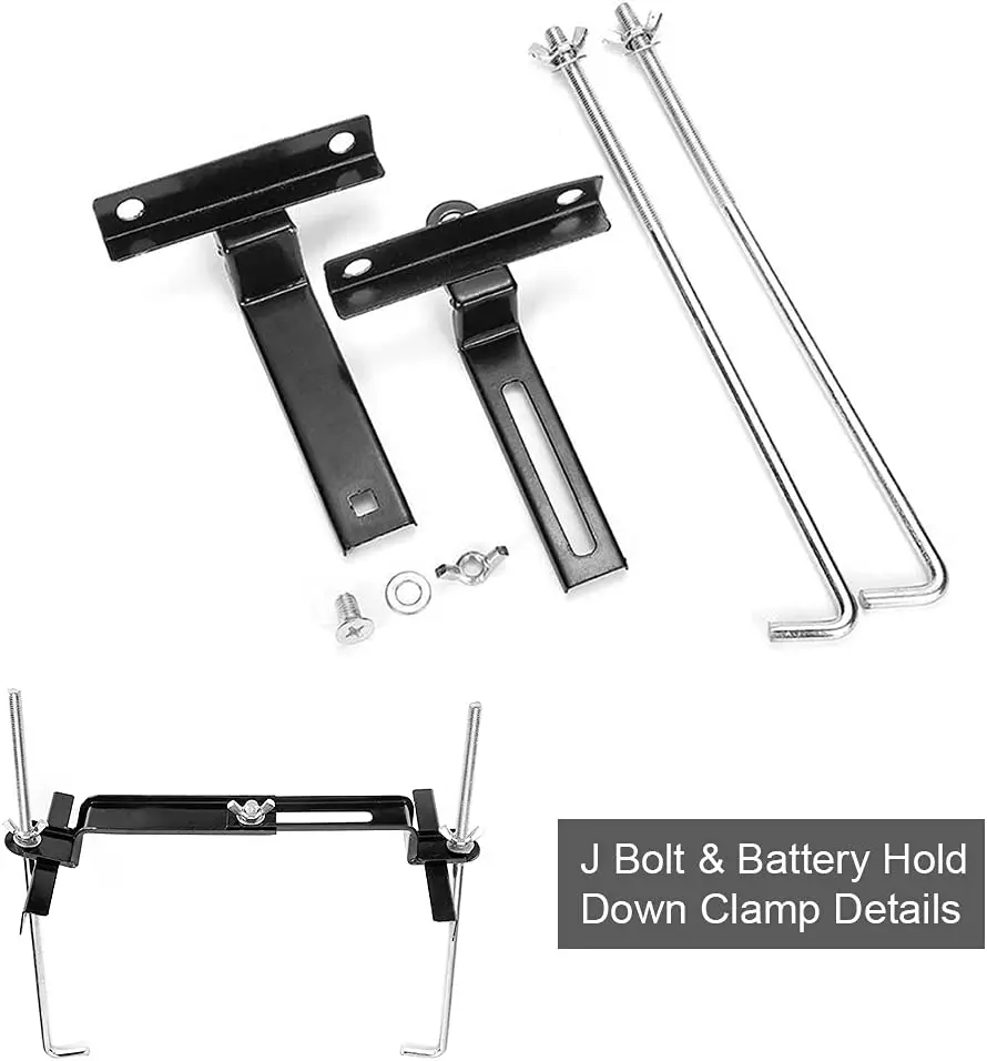 Universal Battery Tray Bracket - Secure & Convenient Storage