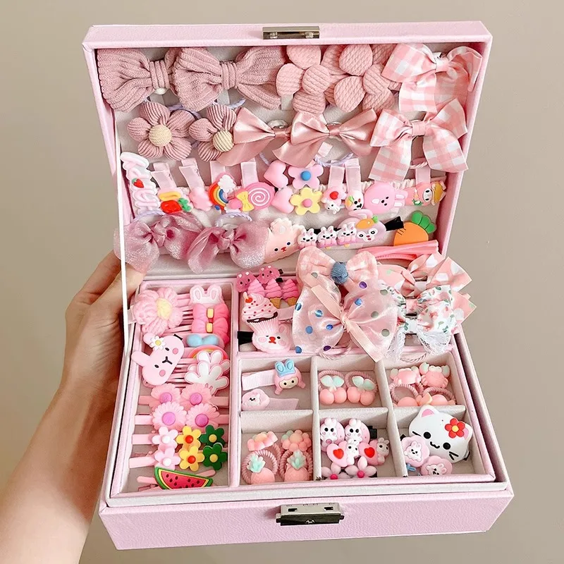 Princess Hair Accessory Gift Box Set High-end Girls' Birthday Hair Clip ...