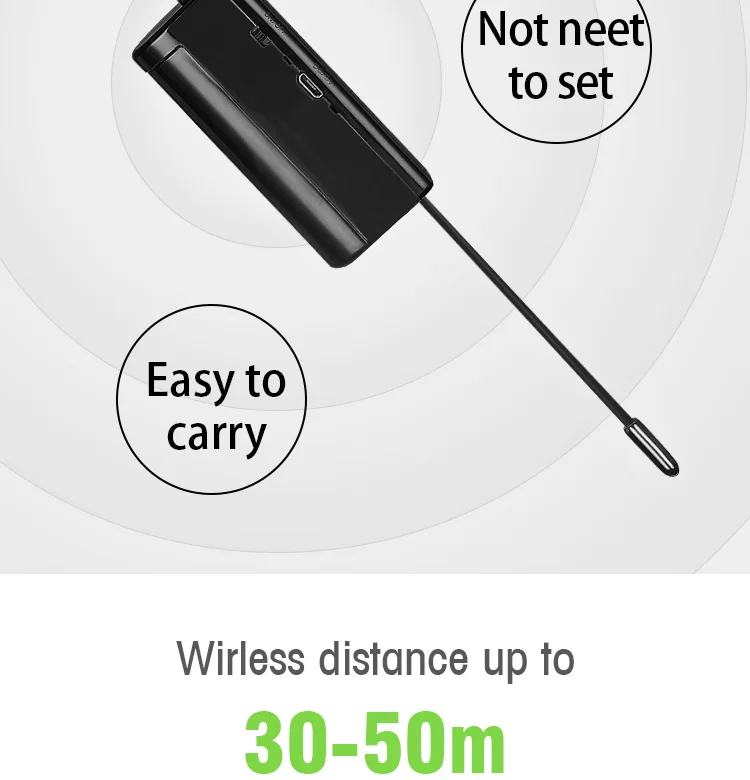 Universal Uhf Wireless Microphone Automatic Frequency Modulation Dual Channel Plastic Handheld ...