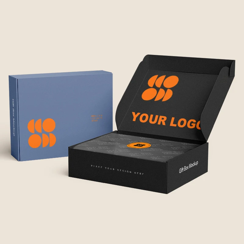 Custom Printing Brand Logo Luxury Suit Shirt Packaging Mailer Shipping ...