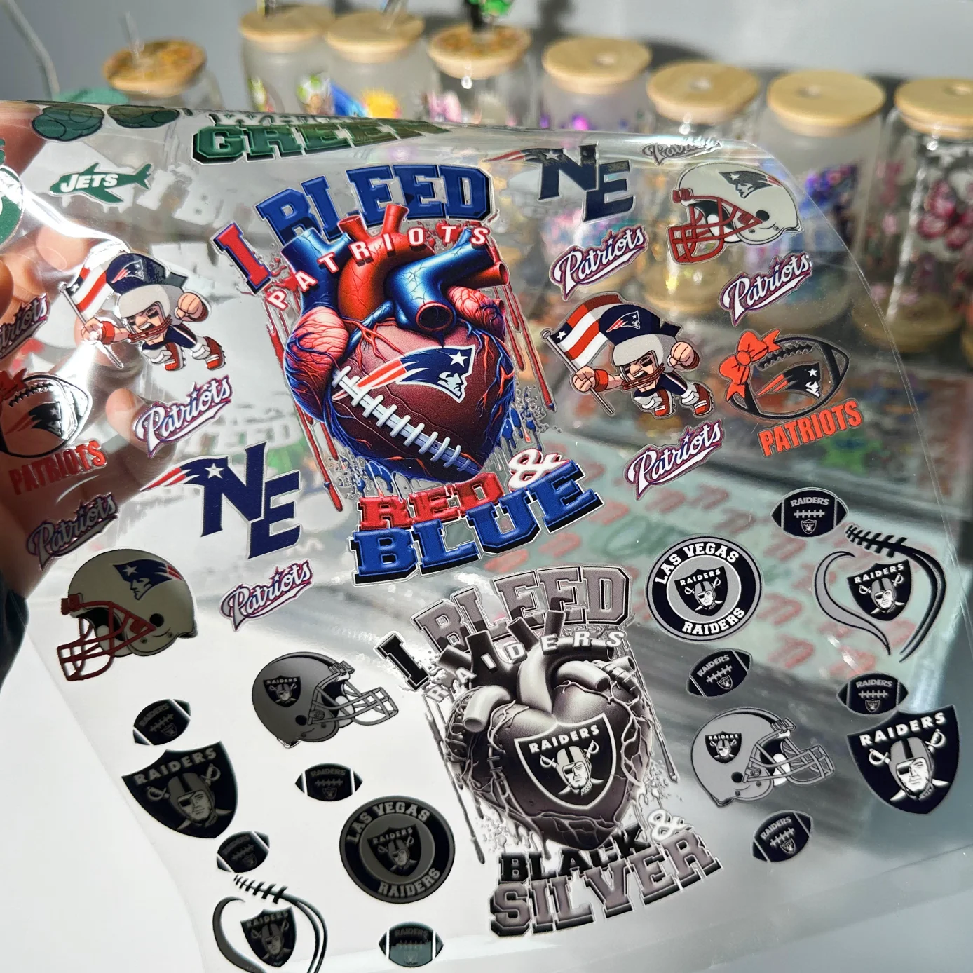 Ready-to-Ship UVDTF Cup Wraps Customizable Laminator Stickers for Mug ...