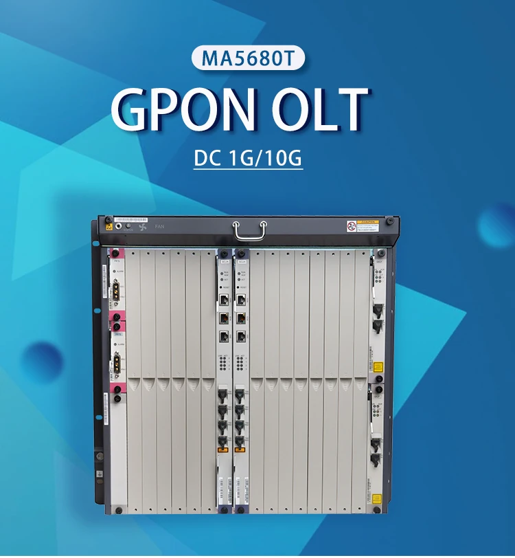 FTTH Gpon Epon OLT 5680T SCUN X2CS Board Gpon 8 Ports GPFD 16 C++ ...