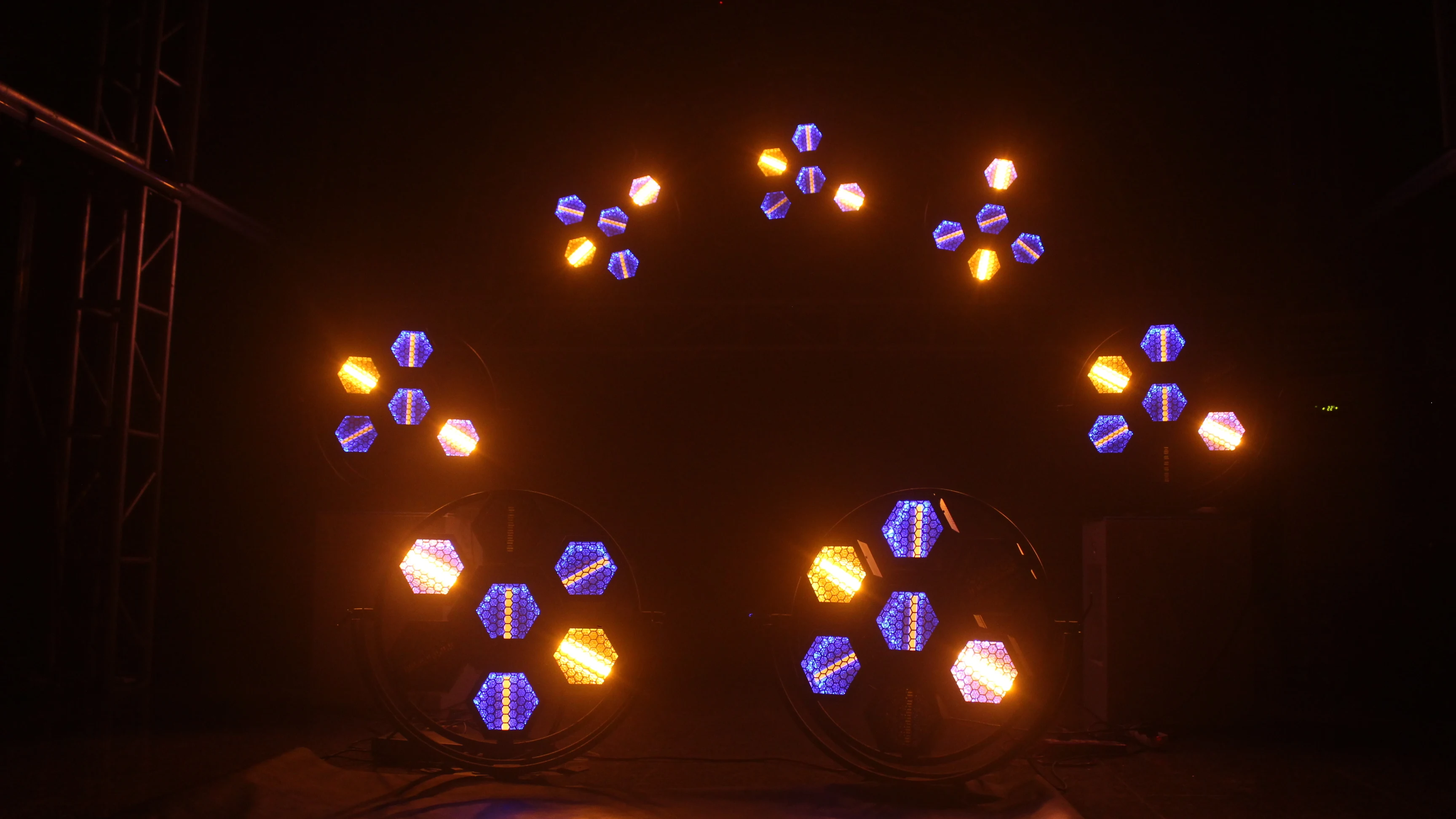 Factory Portman Pixel 6x100w Rgb Led Retro Flash For Dj Disco Party ...