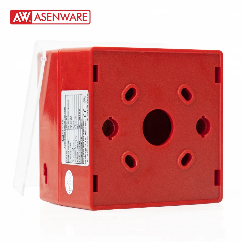 LPCB Approved Push Station Fire Alarm Manual Call Point With Reset Key ...
