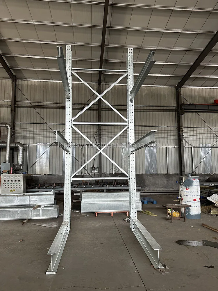 Customized Storage Racking System Long Arm Cantilever Rack For Car ...