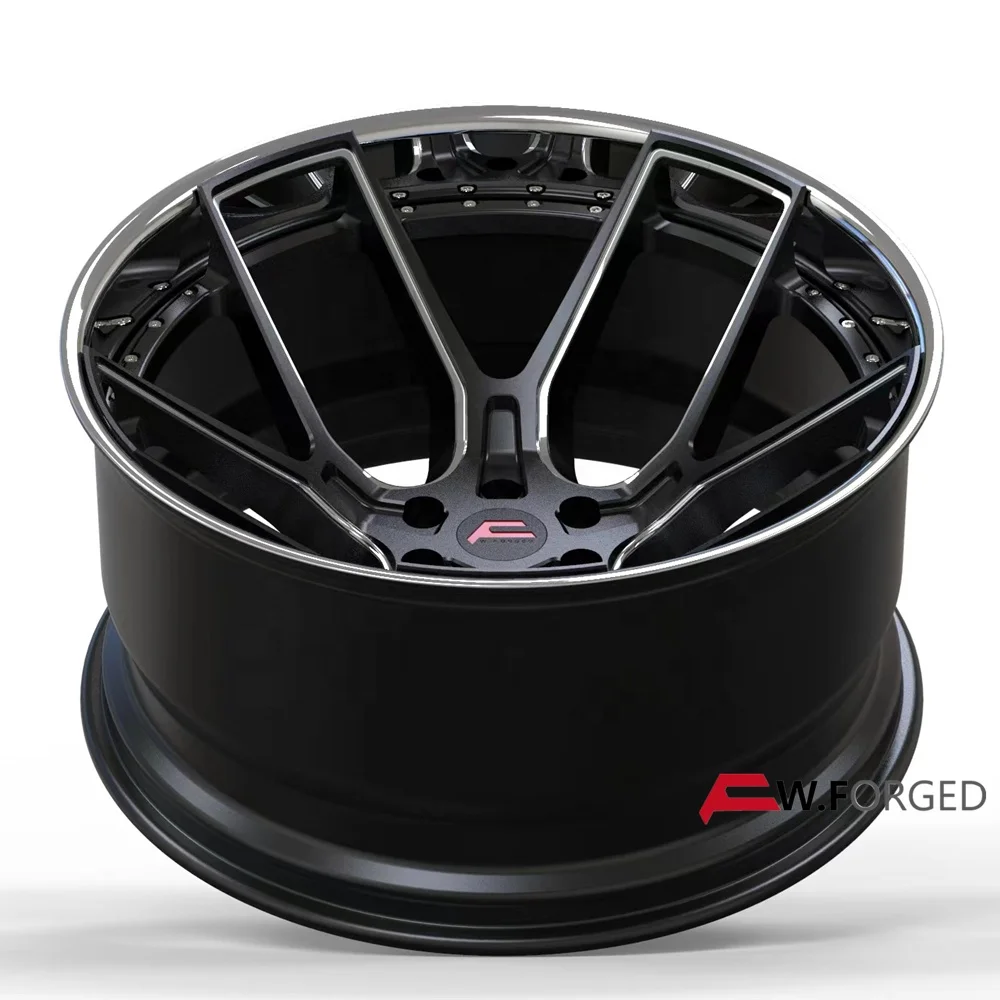 2-piece Forged Alloy Wheels - High Performance & Customizable