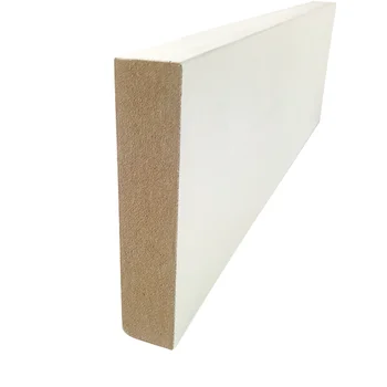 White Primed Mdf Baseboard Trim Board 1x2 1x4 1x6 1x8 1x10 1x12 - Buy ...