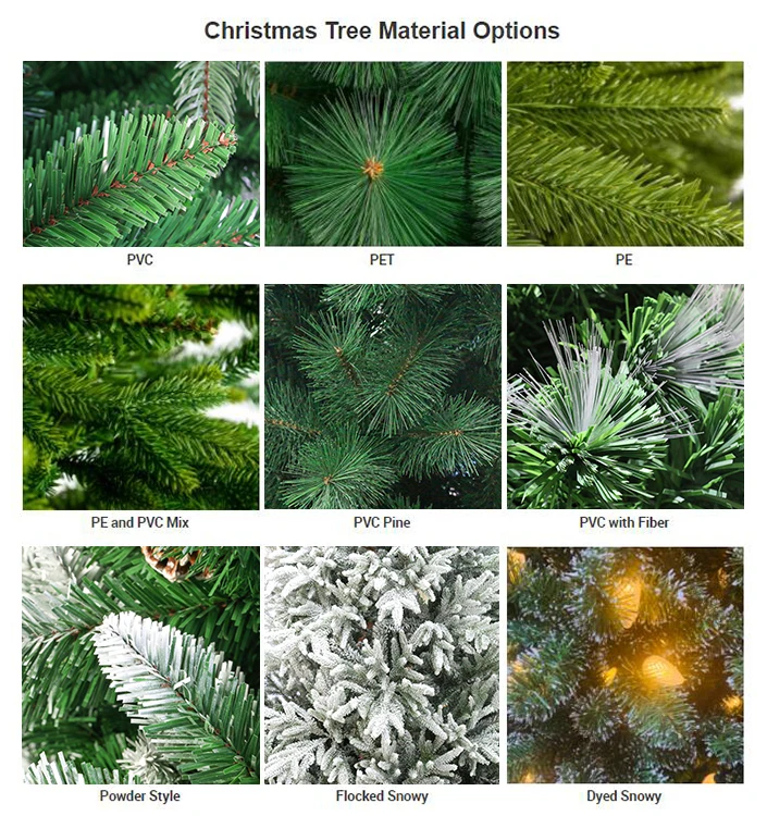 High Quality 5ft-8ft Luxury Artificial Pe+pvc Mixed Christmas Tree ...