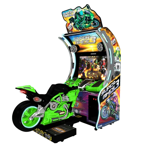 47 Inch LCD Super Bike 3 Arcade Simulator Motor Games SB3