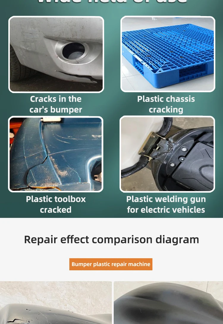 100 Watt Plastic Repair Torch,Car Bumper Repair,Fast Heat Up,Anti ...