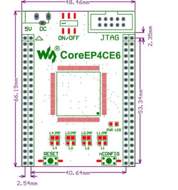 CoreEP4CE6 EP4CE6E22C8N EP4CE6 ALTERA Cyclone IV CPLD & FPGA ...