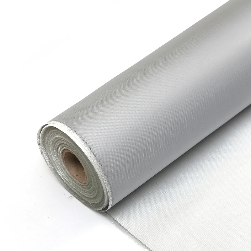 Fiberglass Insulation Fire Blanket Curtain Fire Proof Silicone Rubber ...