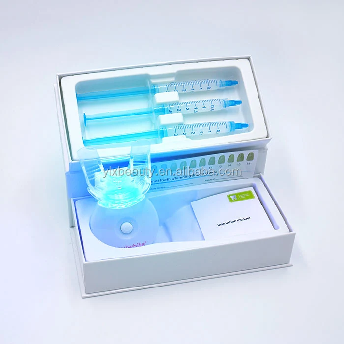 New Formula Pap Active Gel In Home Blue Led Teeth Whitening Kit - Buy ...