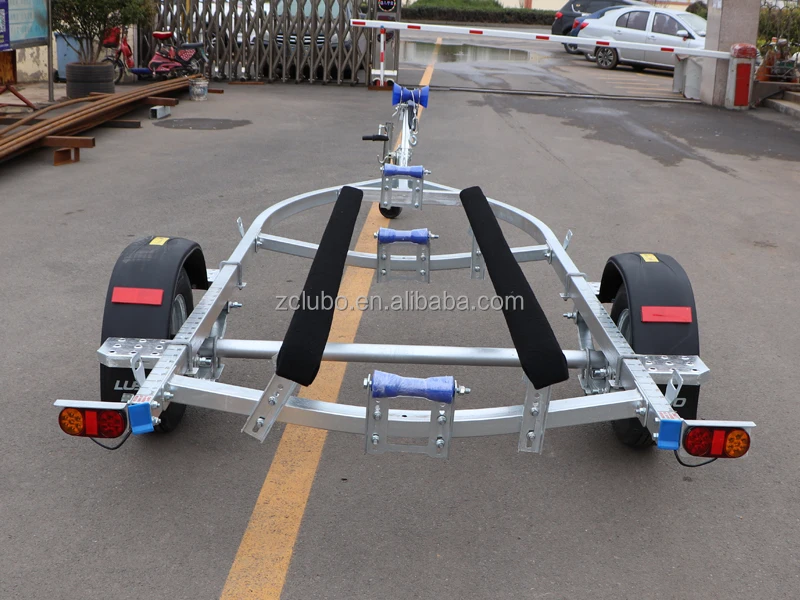 4.45m Wooden Bunk Boat Trailer - Durable & Versatile