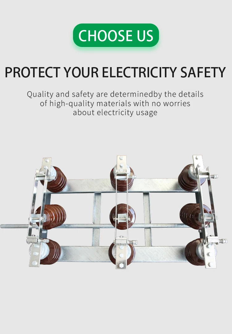 11kv 15kv Electrical 200a Disconnect Switch With Fuse 3 Pole 400a 630a ...