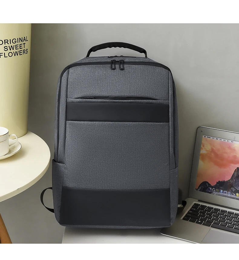 Custom Logo High Quality Backpack Travel Waterproof Mochilas USB Charge ...