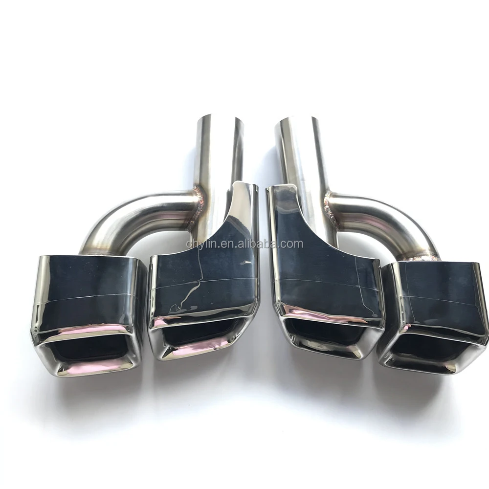 COOWEI 304 Stainless Steel Exhaust Pipe for Mercedes-Benz E-Class W212 E63