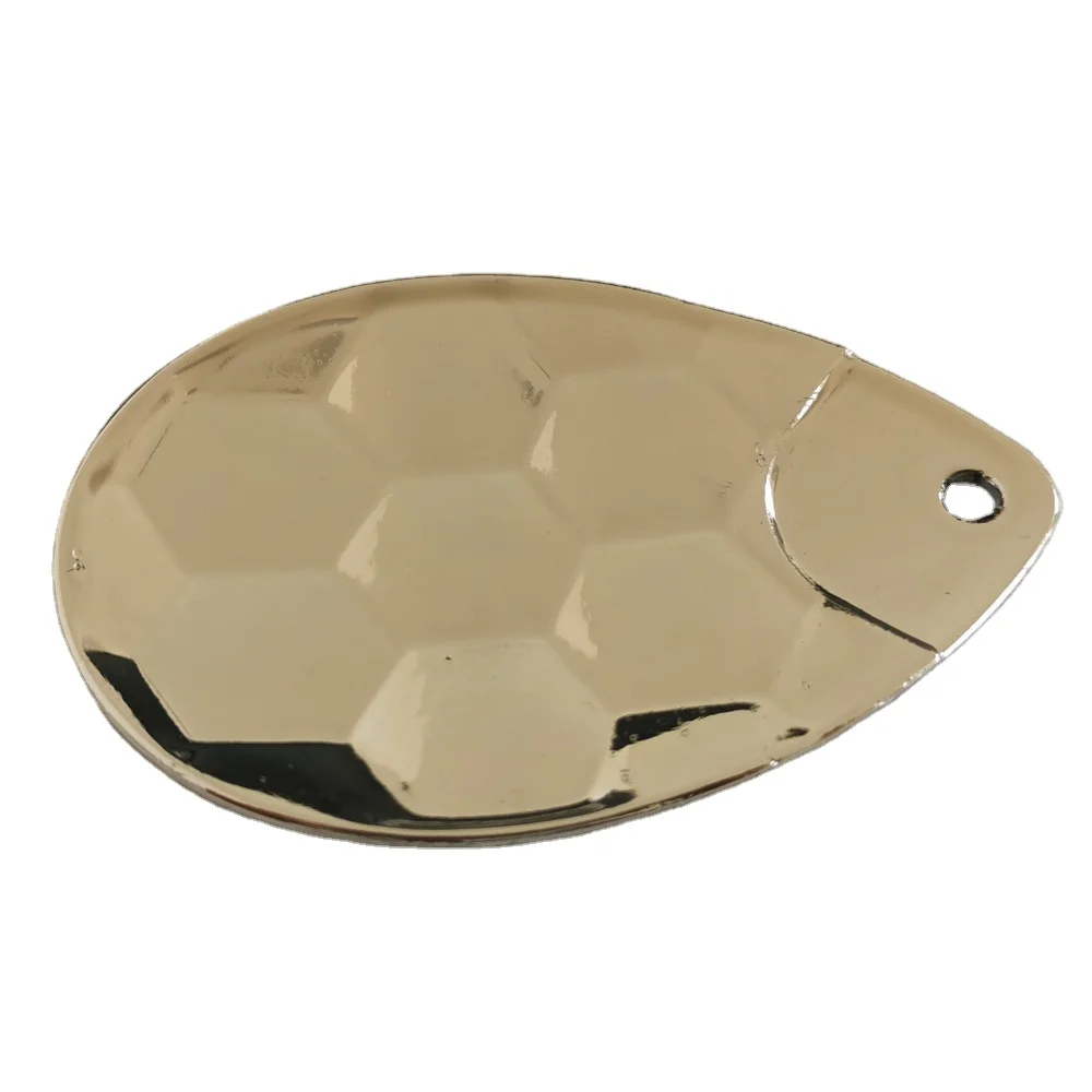 Chrome Plated Smooth Colorado clear Polymer Spinner Blades| Alibaba.com