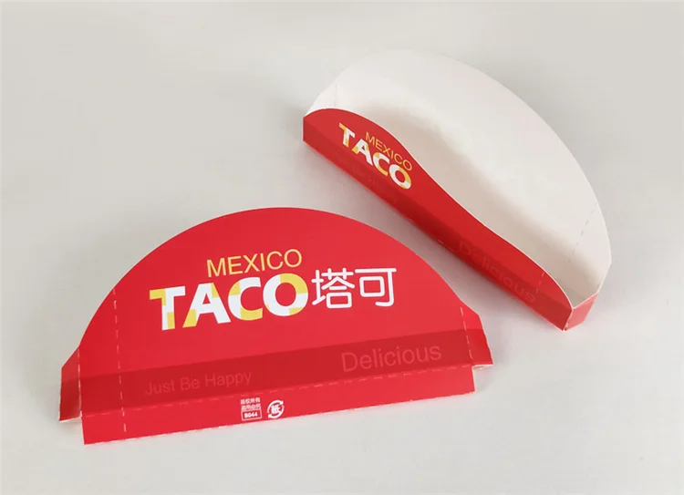 Bio-degradable Food Packing Box - Perfect for Taco Packaging