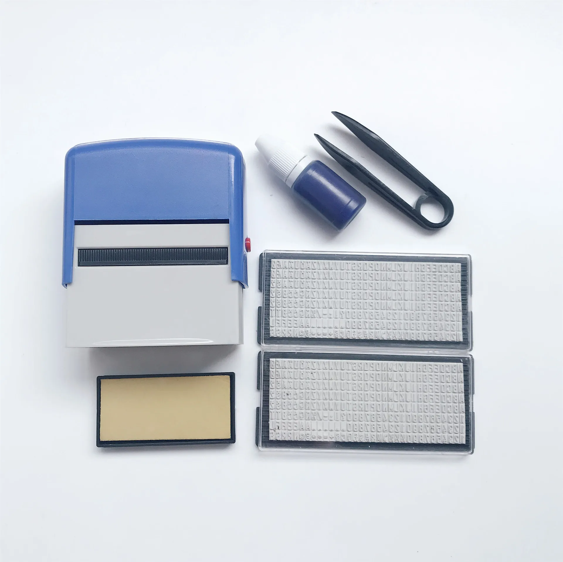 Factory Custom Platter Stamps DIY Combination Rubber Stamp Self Inking ...