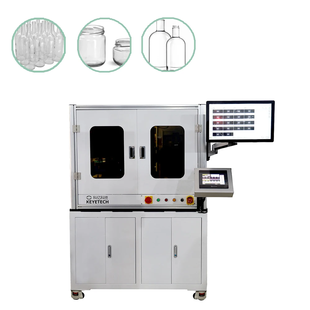 Ai Deep Learning Algorithm Vision Inspection Machine To Machine For Glass Bottles In Beverage