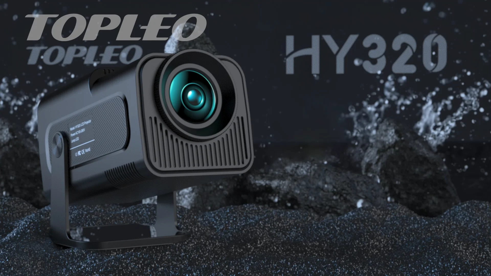 Topleo Android Projector Full Hd Screen Video Mini Lcd Home Portable ...