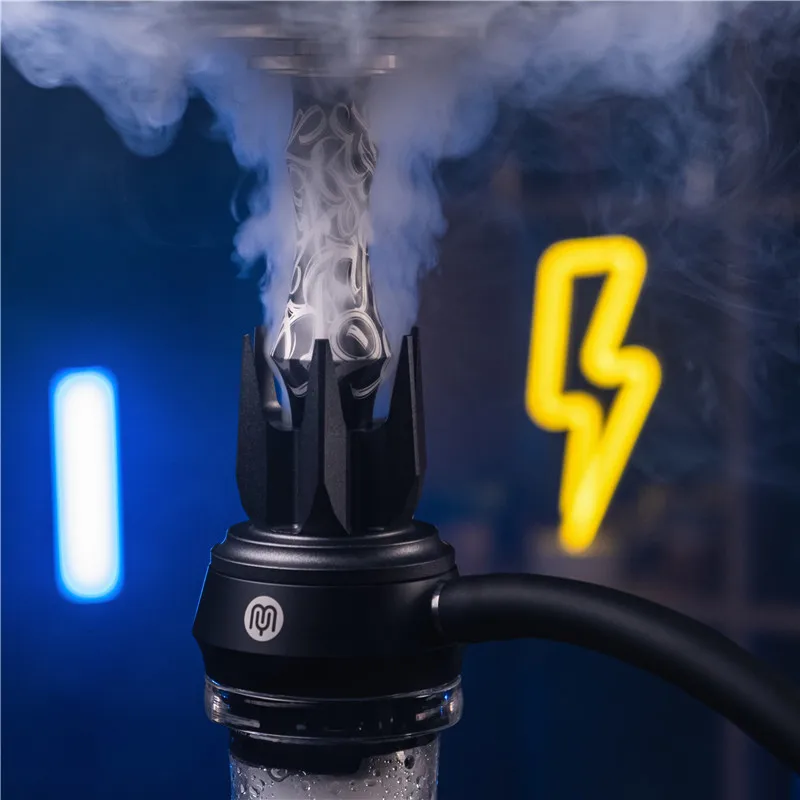 Yimi Hookah - Luxury Crown Design Hookah Set with Gift Box