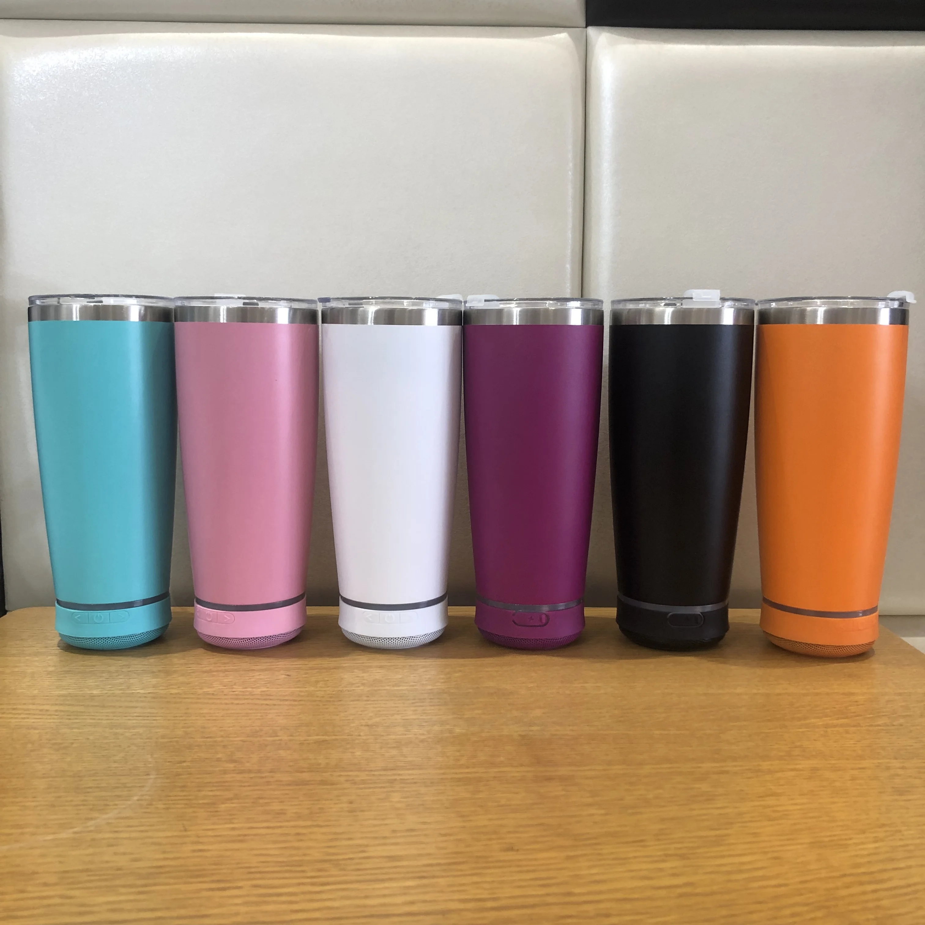 20oz Bluetooth Speaker Tumbler - Portable Music Cup
