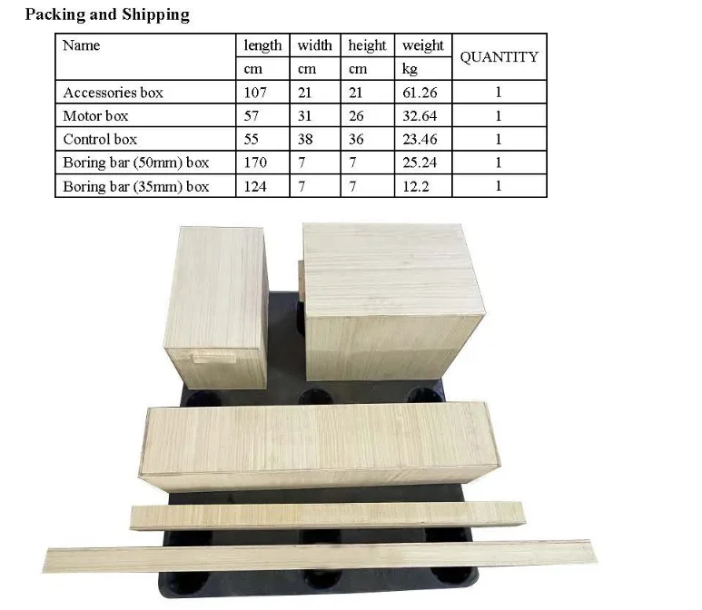 LBE-60 Portable Line Boring & Bore Welding Machine for 60-600mm