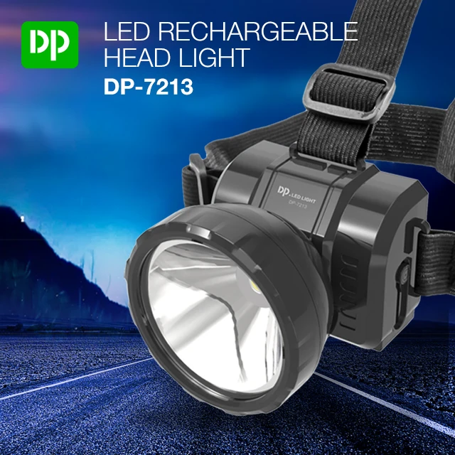 Dp Torch Light Rechargeable Camping Lamp Fishing Head Light Outdoor Led ...