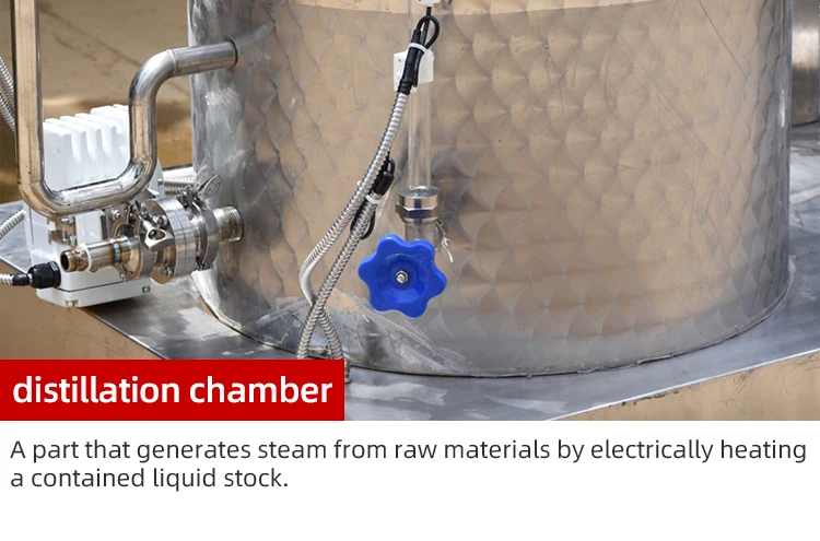 Fully Automatic 50L Vodka Soju Tequila Distiller Alcohol Still