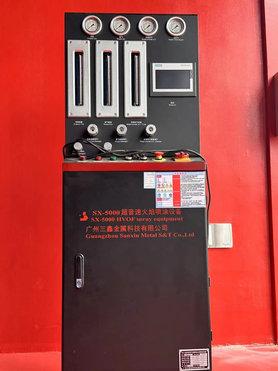 SX-5000 HVOF High Velocity Oxy-Fuel Spray System Powder Coating Booth ...