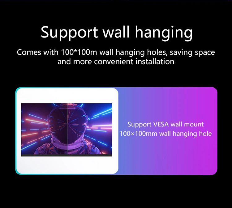 27inch Wide Screen Curved IPS OLED HDR Gaming Monitor Rotating 1080P ...