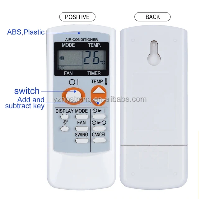 Hostrong Ac Air Conditioner Remote Control For Crmc-a753jbez Crmc ...