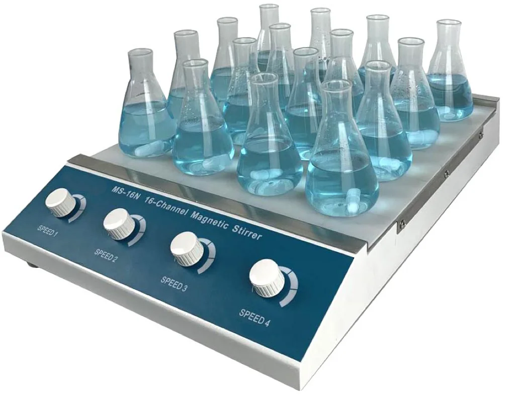 Dlab Multi-channel Magnetic Stirrer Lab Devices Ms-04n/ms-09n/ms-16n ...