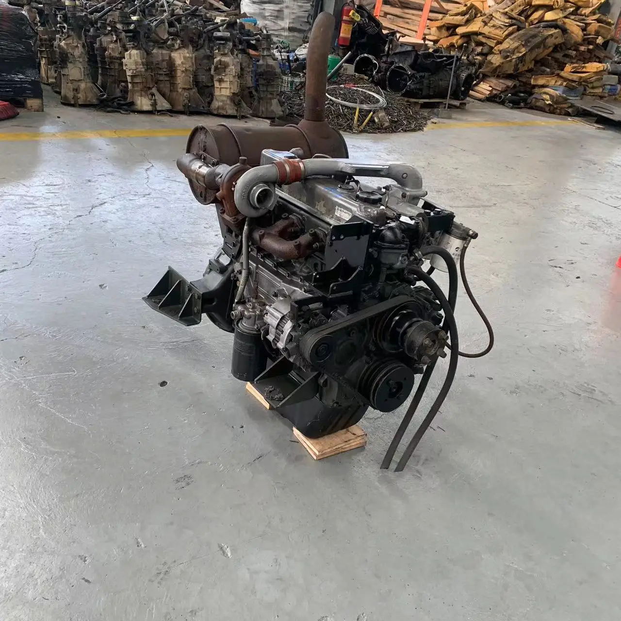 Original Japanese Used Diesel Engine for Mitsubishi 4D34 4D34T Engine ...